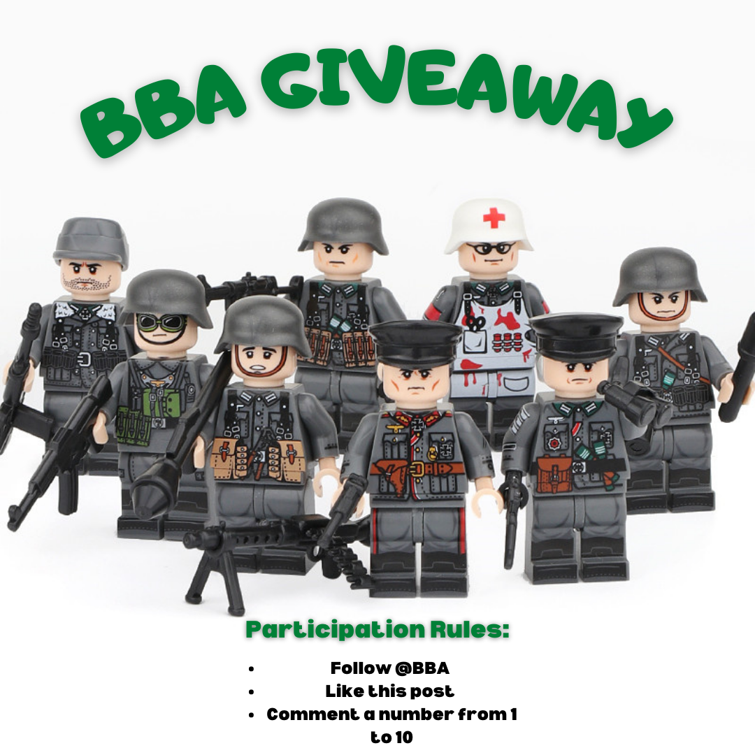 THE BBA 2023 GIVEAWAY: Its been awhile.... — Brick Block Army
