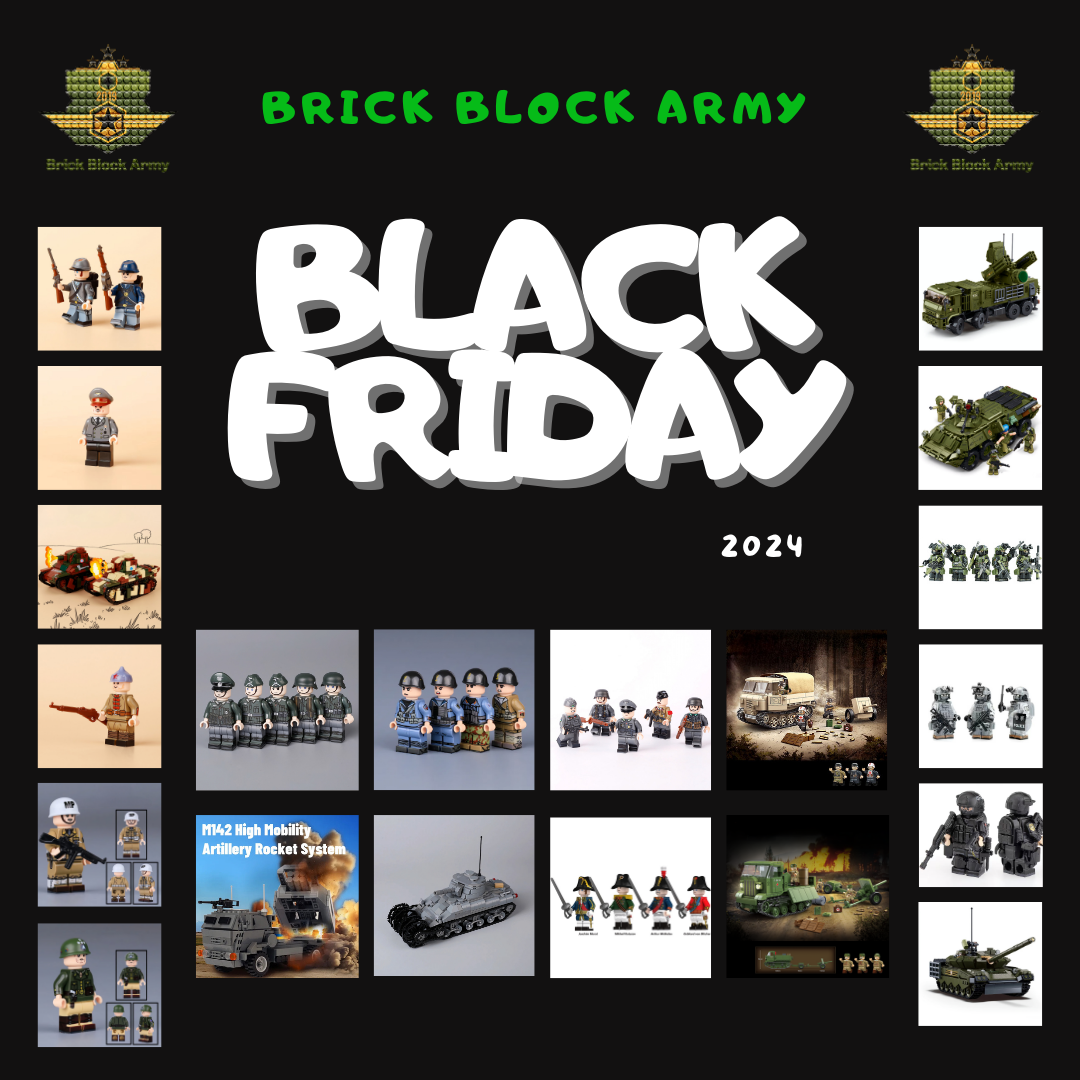💰 Brick Block Army: Black Friday Sale 2024