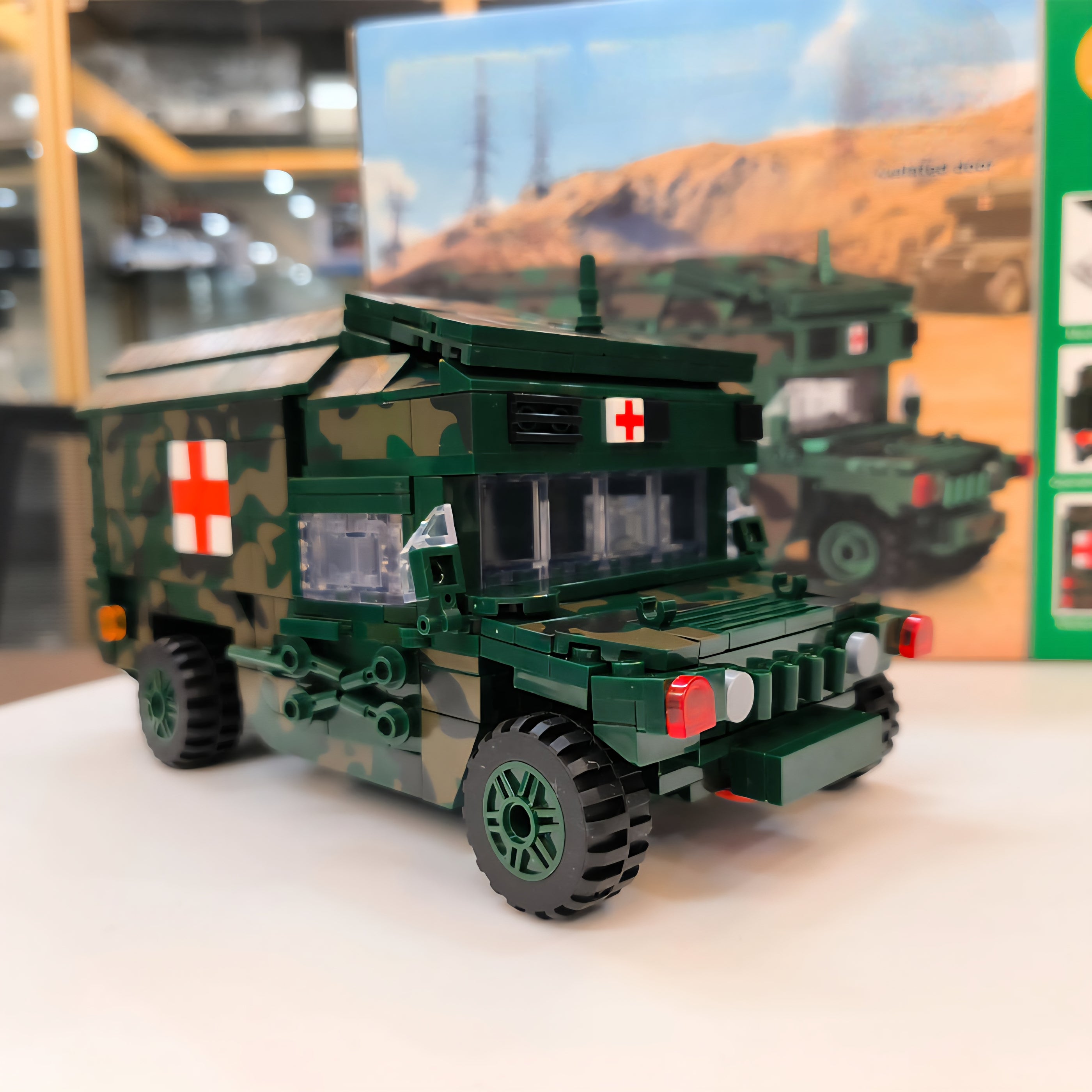 US Army M997 Armoured Ambulance — Brick Block Army