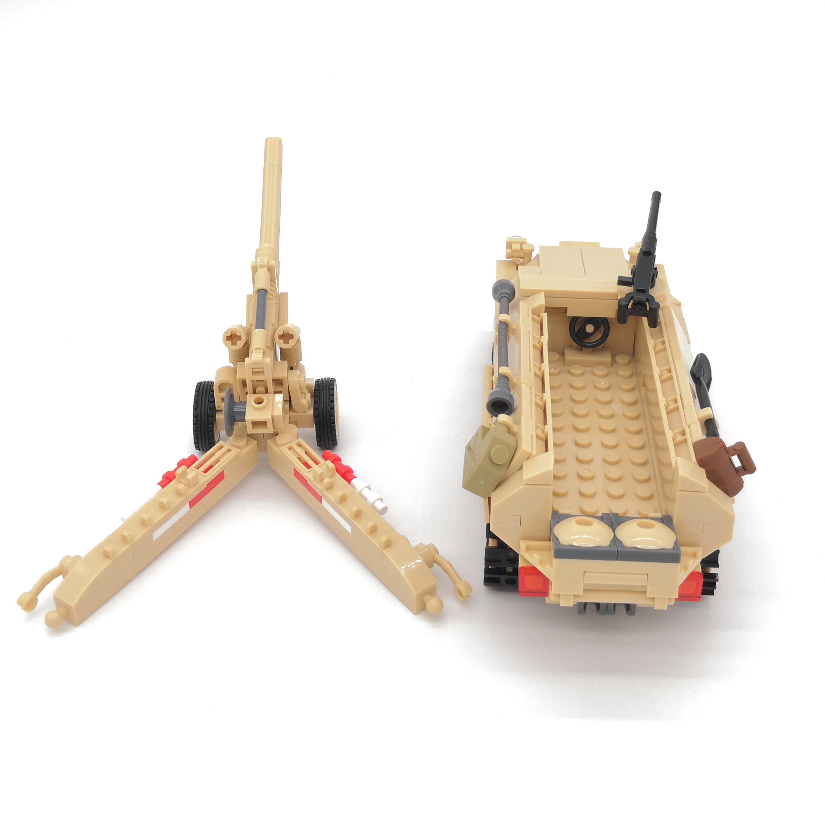 WW2 German Panzergrenadier Assault Team — Brick Block Army