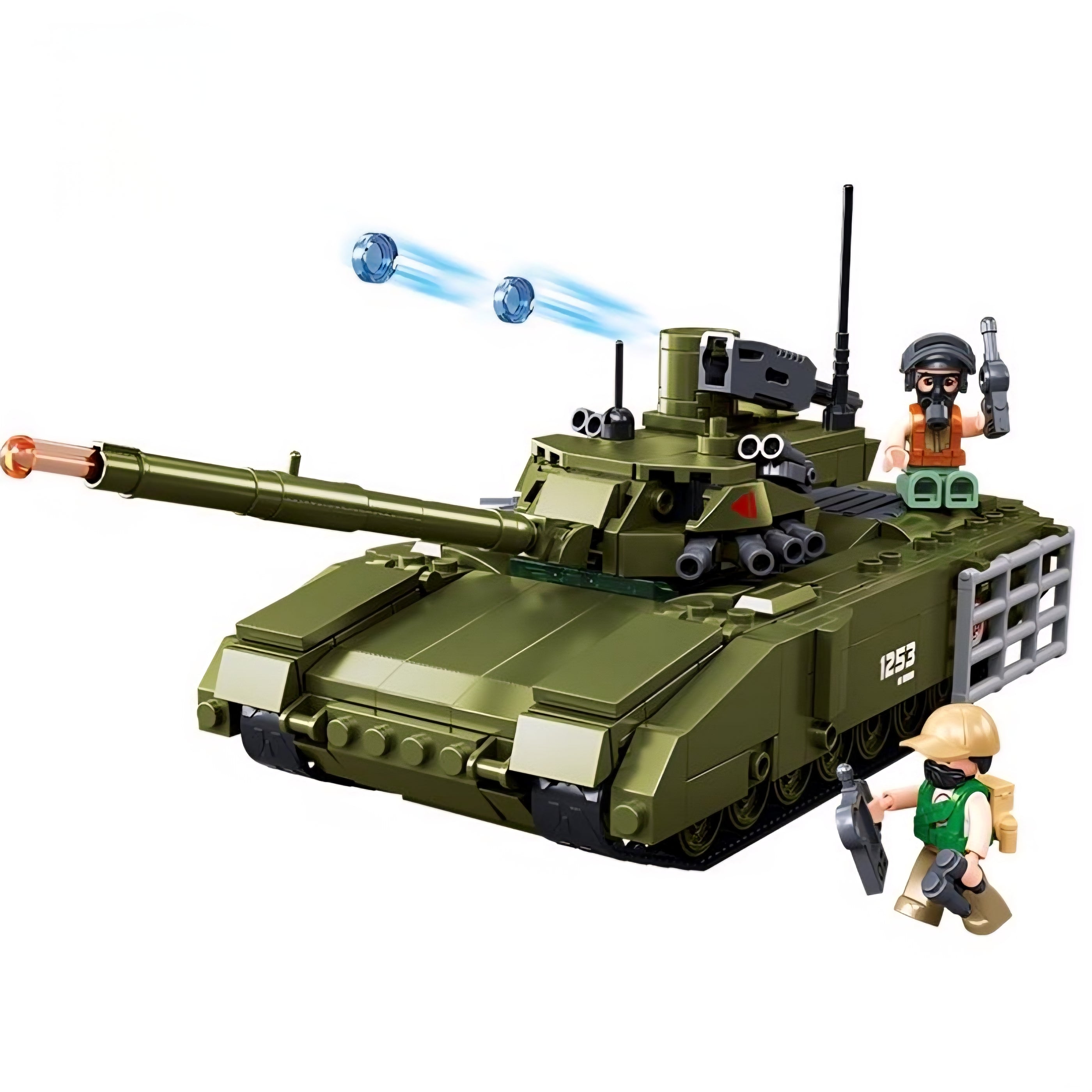 Russian Army T-14 Armata Main Battle Tank (Mini) — Brick Block Army
