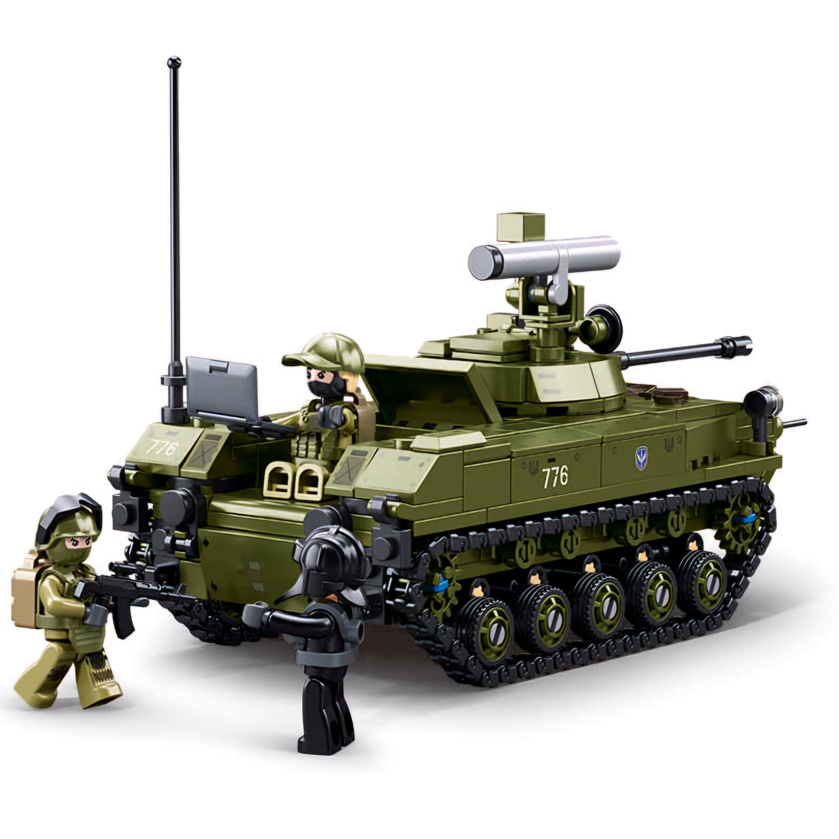 Russian Army BMD-2s Airborne Infantry Fighting Vehicle — Brick Block Army