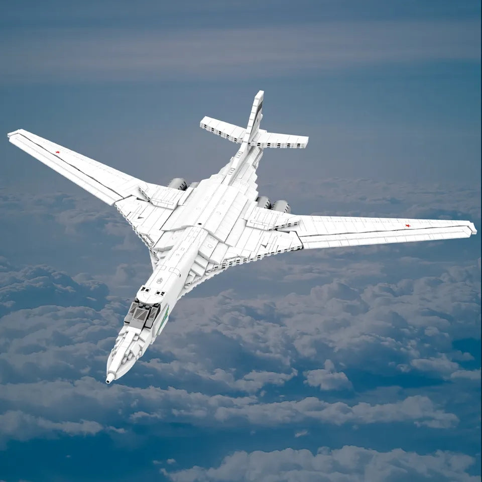 Russian Air Force Tu-160 "White Swan" Strategic Bomber — Brick Block Army