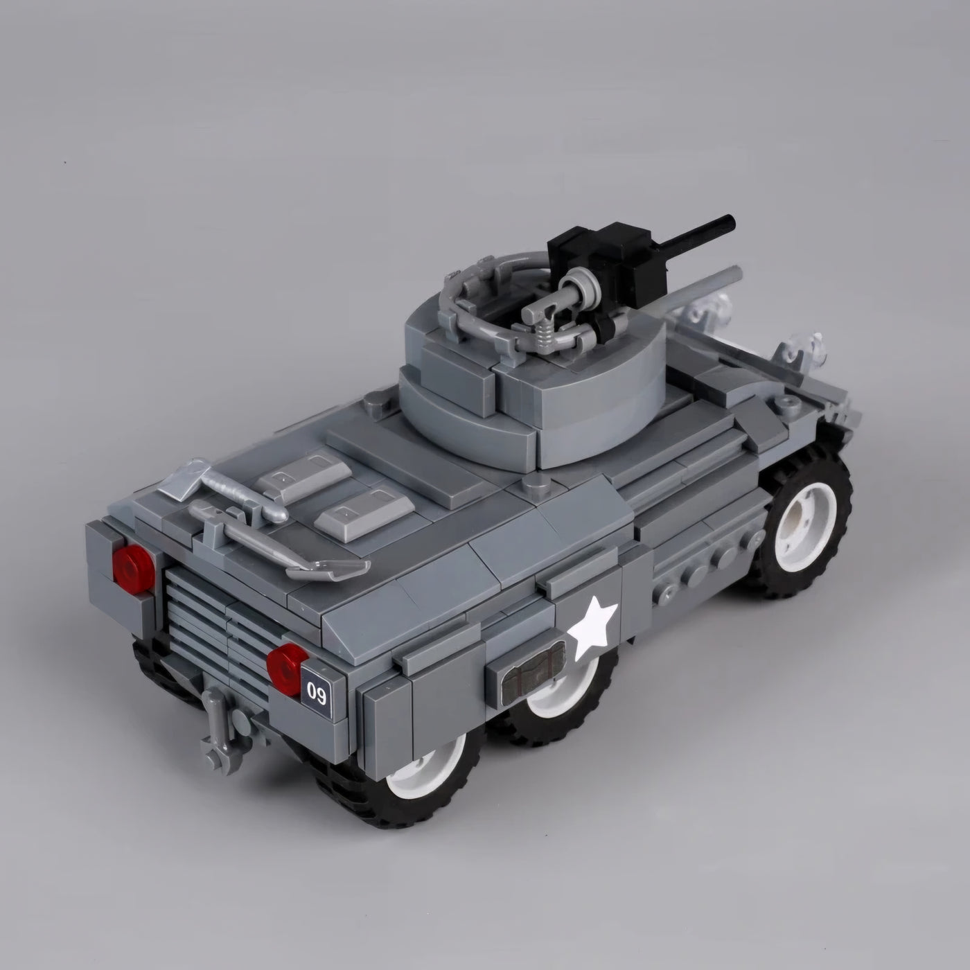 WW2 US Army M8 Greyhound Armoured Car — Brick Block Army
