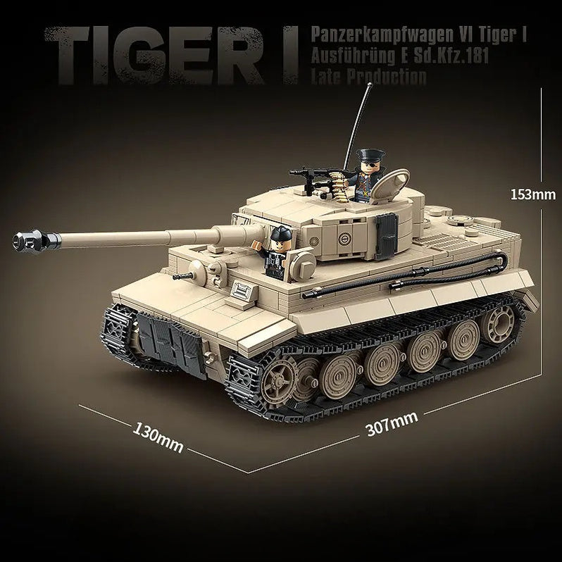 WW2 German Panzerkampfwagen Tiger Ausf.E (Sd.Kfz.181) Late Production ...