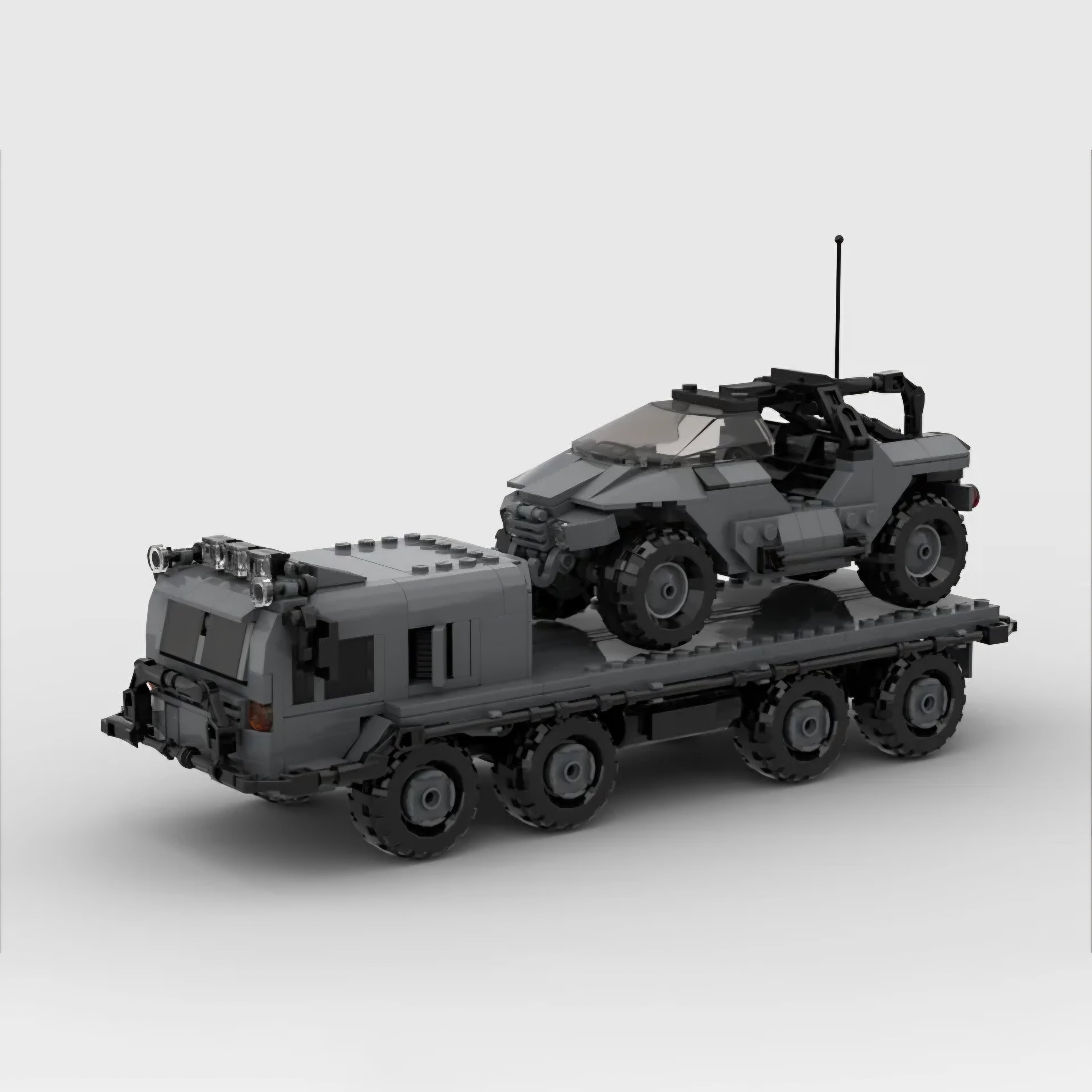 The Warthog Combat IMV & Truck — Brick Block Army
