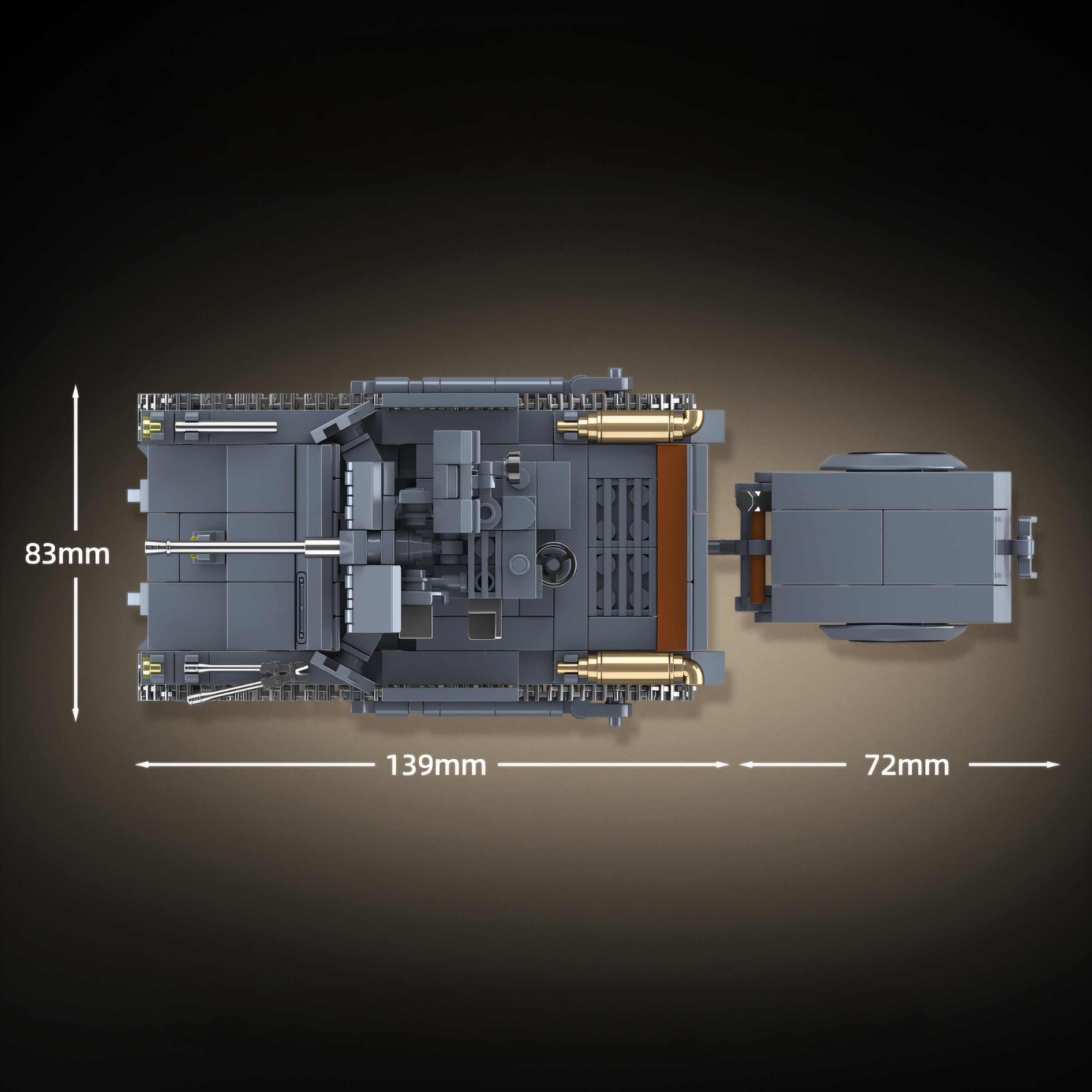 WW2 German Army Flakpanzer 1 (SPAAG) — Brick Block Army