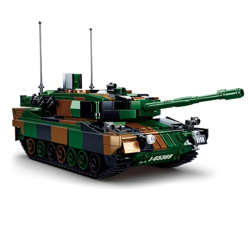 German Bundeswehr Kampfpanzer Leopard 2A5 MBT — Brick Block Army