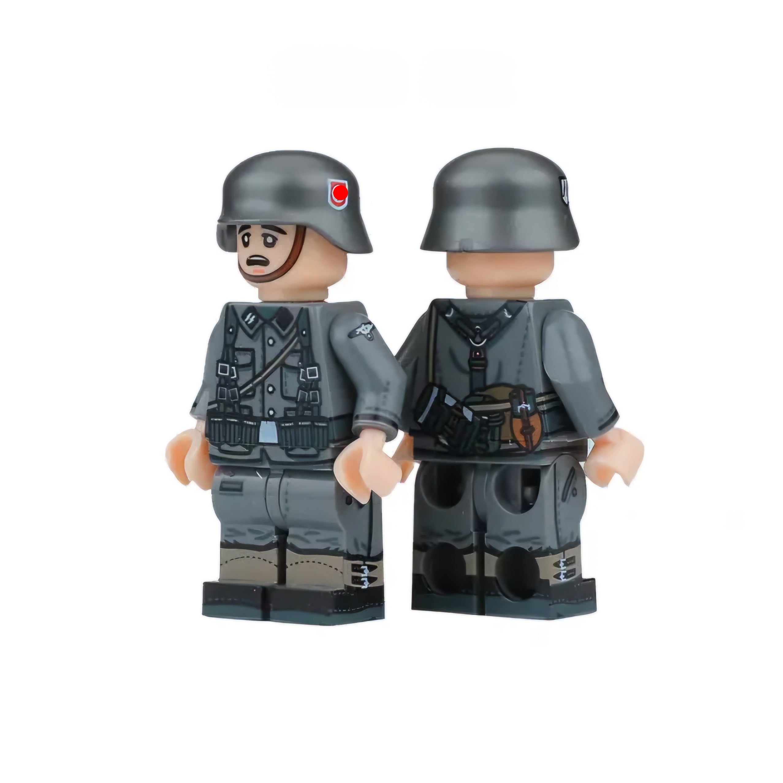 WW2 German "Paramilitary" Infantry Unit x6 — Brick Block Army