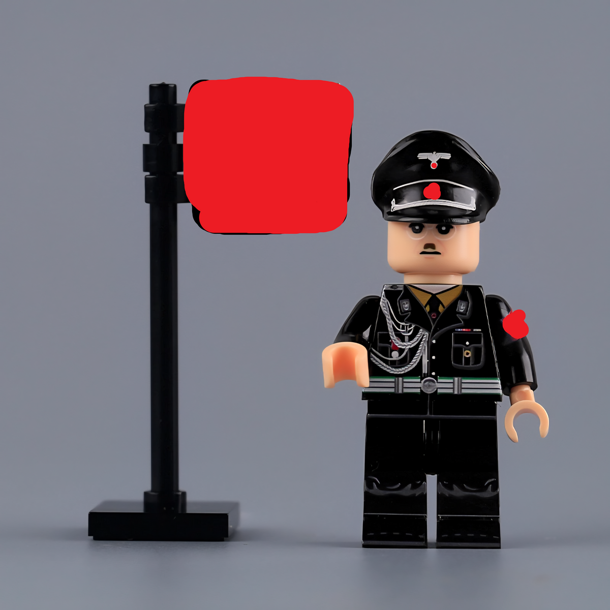 WW2 German Police Chief x1 — Brick Block Army