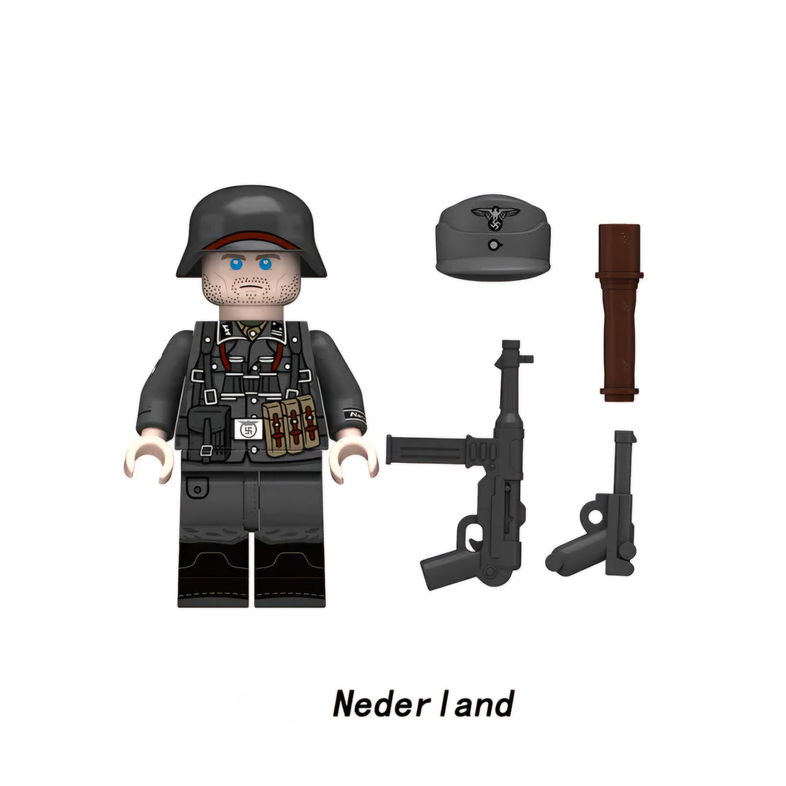 WW2 German "Wiking" Paramilitary Service Member Infantry x10 — Brick ...