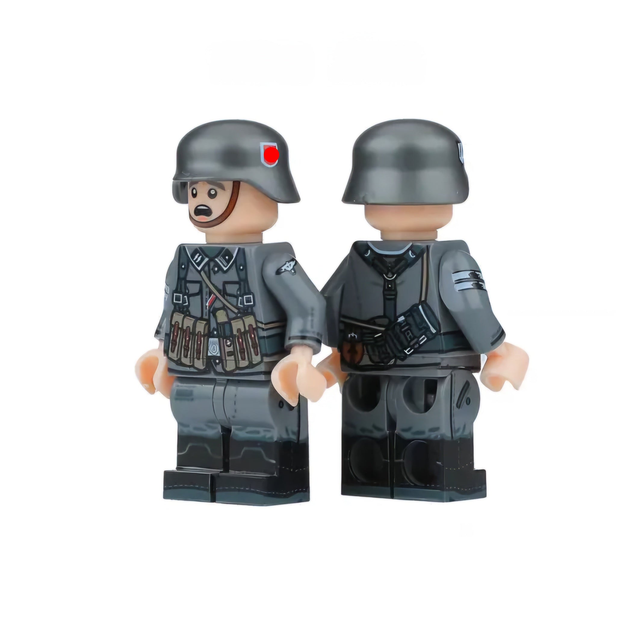 WW2 German "Paramilitary" Infantry Unit x6 — Brick Block Army