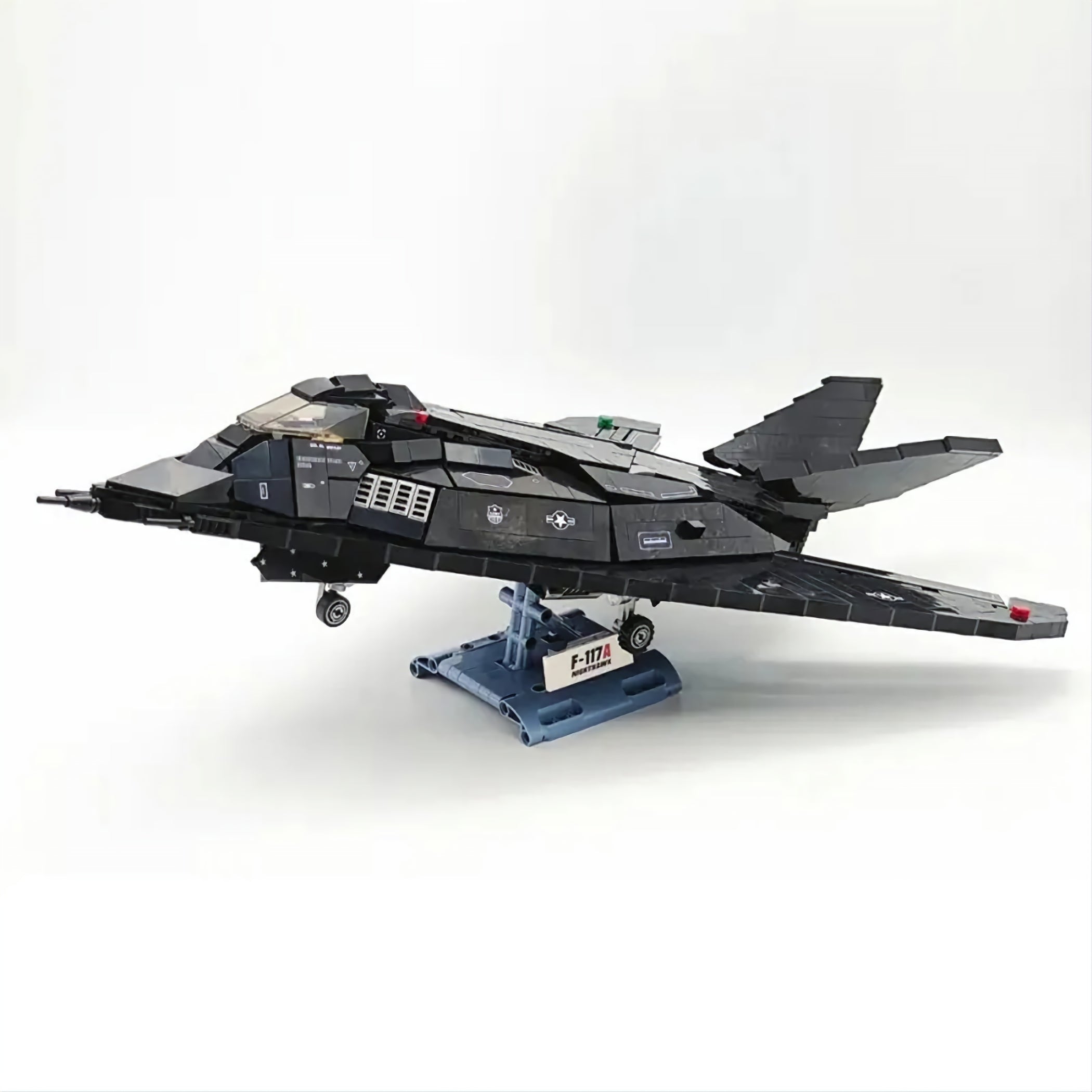 USAF F-117 Nighthawk Stealth Aircraft — Brick Block Army