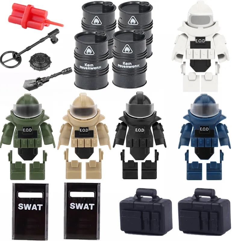 Explosive Ordinance Disposal (EOD) Team Equipment — Brick Block Army