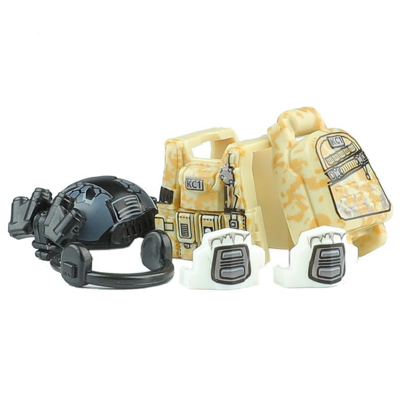 US Army "KC1" Arctic Spec Ops Squad x5 — Brick Block Army