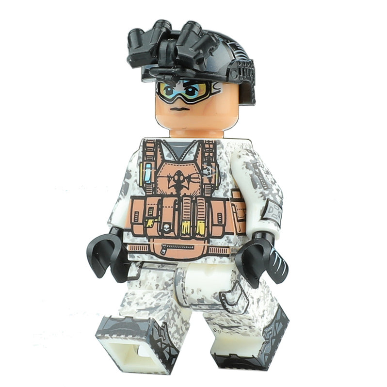 US Army "KC1" Arctic Spec Ops Squad x5 — Brick Block Army