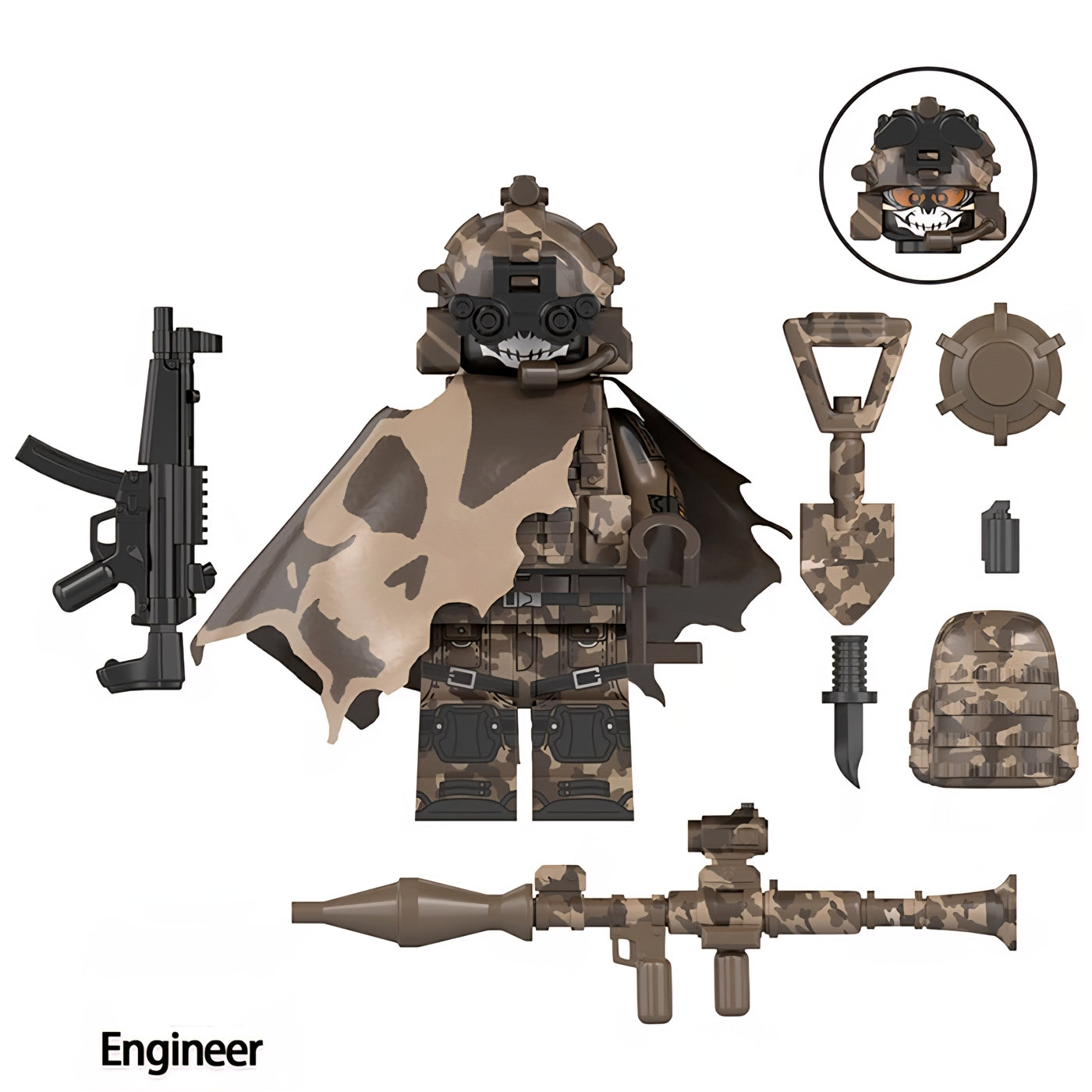 International Special Forces Tactical Squad (v2) x6 — Brick Block Army