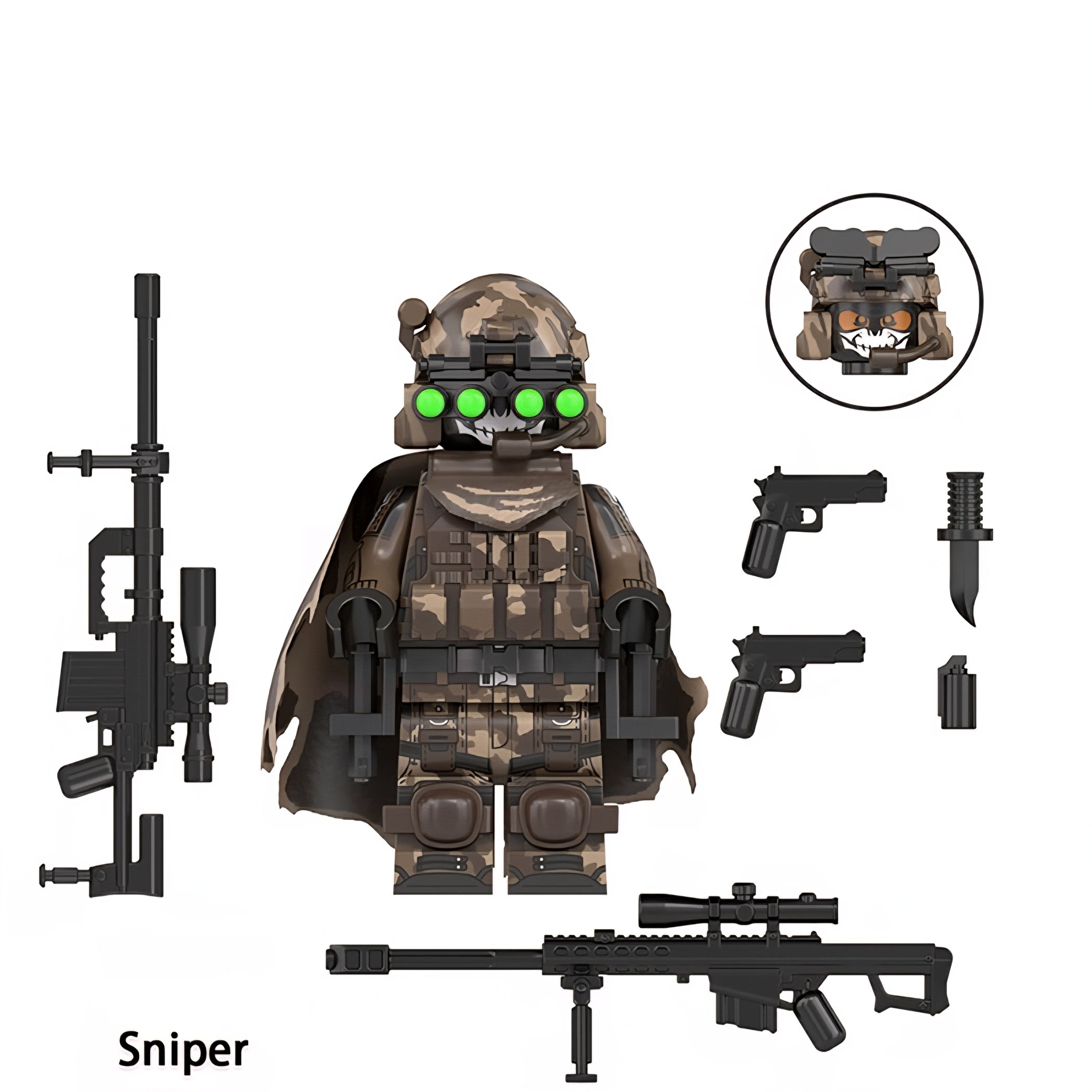 International Special Forces Tactical Squad (v2) x6 — Brick Block Army