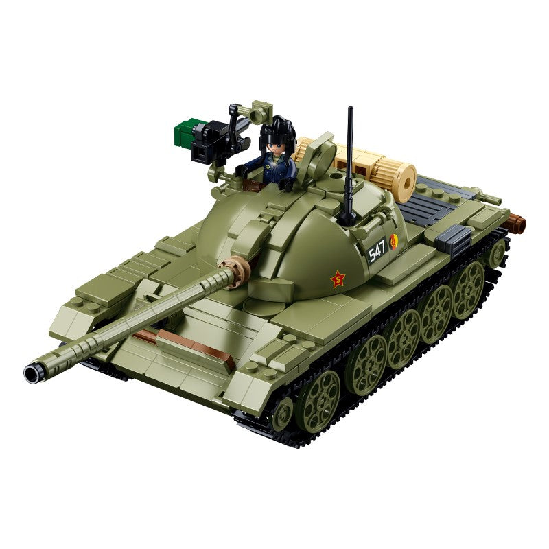 Soviet Armed Forces T-54/55 Main Battle Tank — Brick Block Army