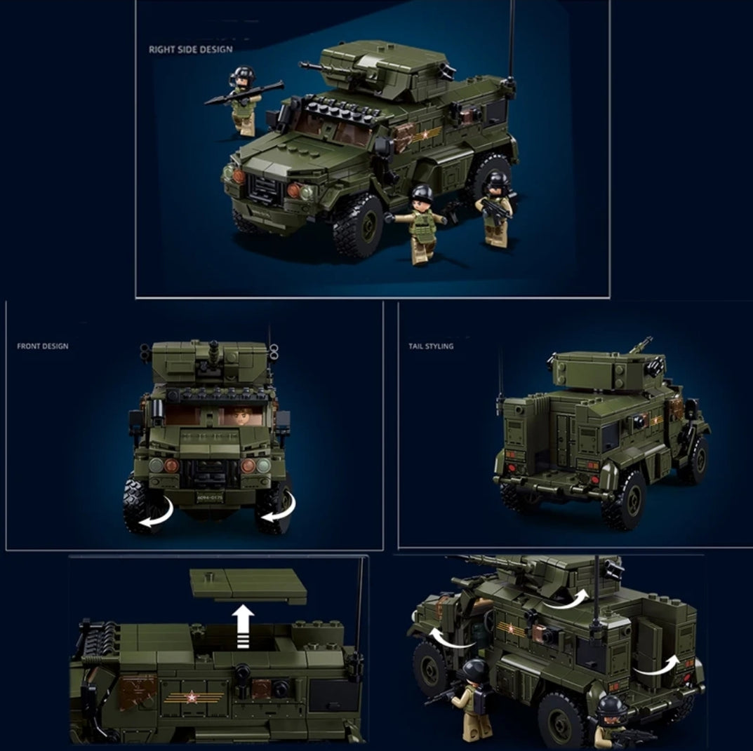 Russian Army Typhoon-VDV K-4386 MRAP — Brick Block Army