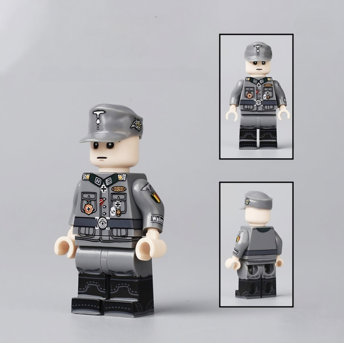 WW2 German 20th Mountain Army Infantry x10 — Brick Block Army