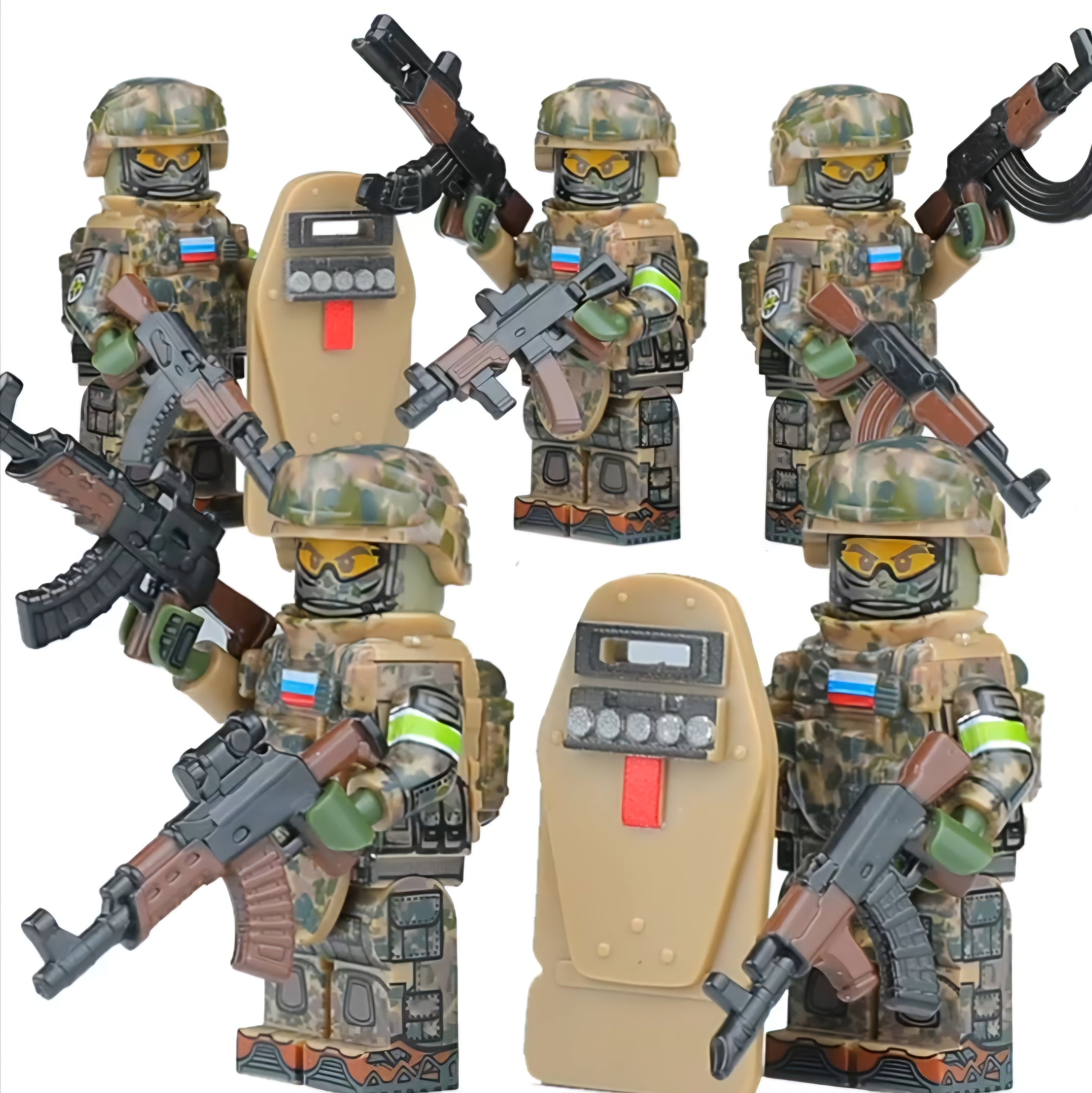 Russian Army "SMO" SSO Infantry x5 — Brick Block Army