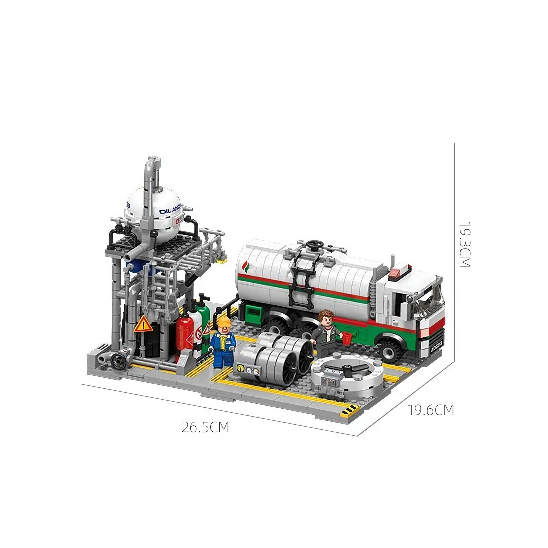 LNG Truck Loading Station — Brick Block Army
