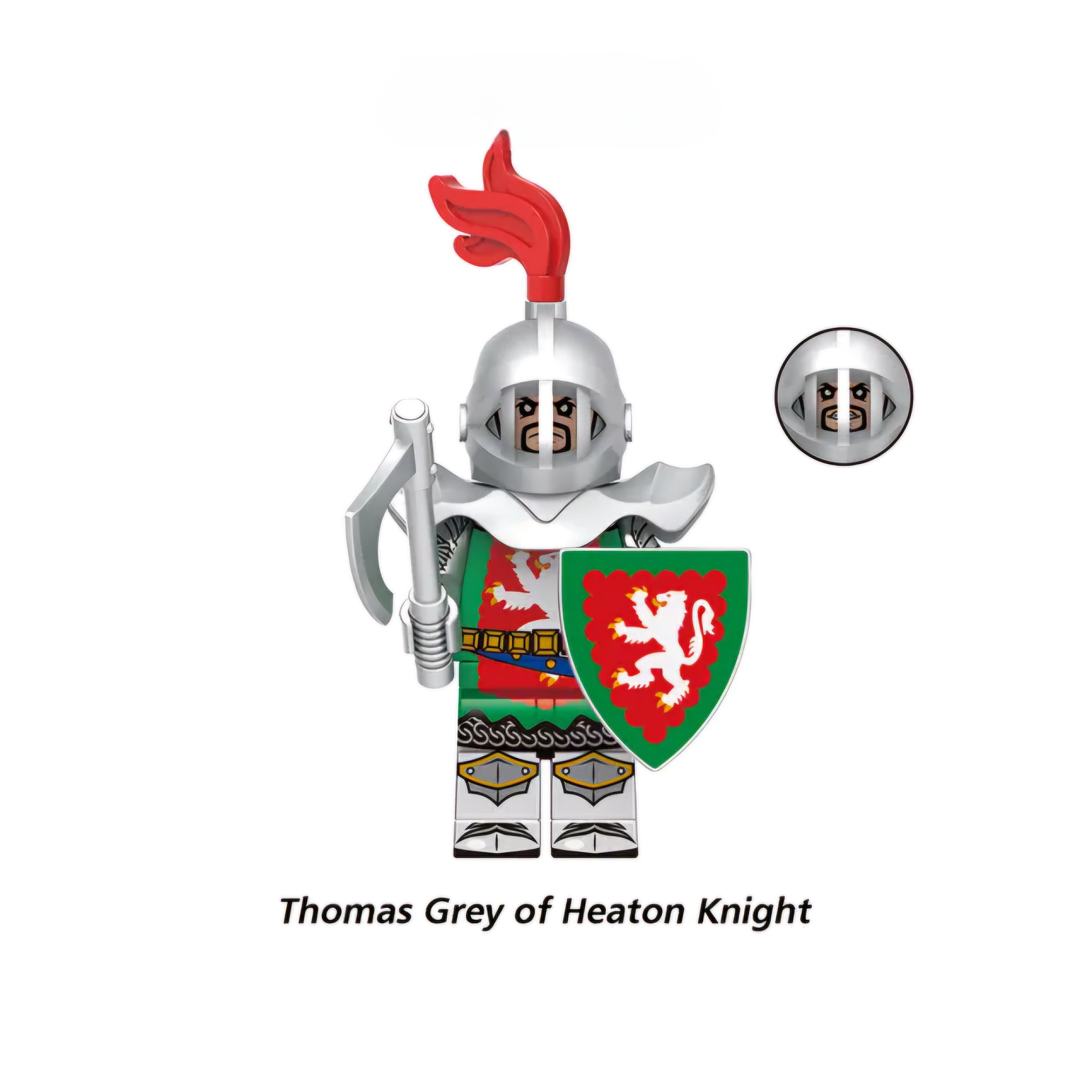 Medieval English Nobility & Infantry x8 — Brick Block Army