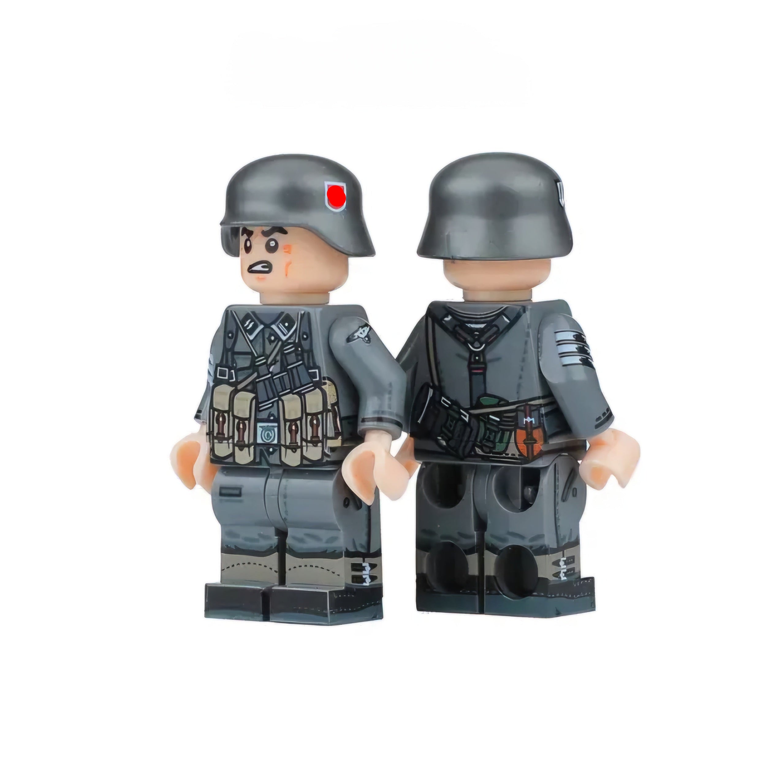 WW2 German "Paramilitary" Infantry Unit x6 — Brick Block Army
