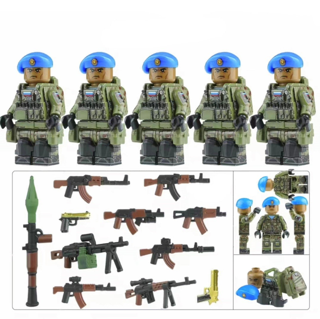 Russian Airborne "VDV" 76th Guards Air Assault Division x5 — Brick ...
