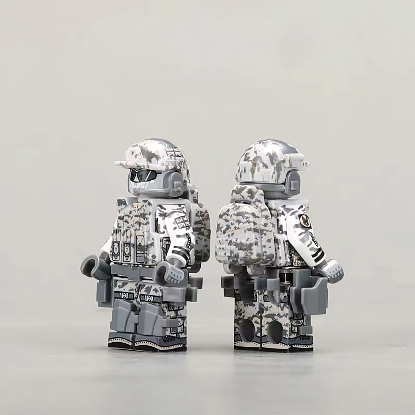 British SAS (Special Air Service) Arctic Commandos x5 — Brick Block Army