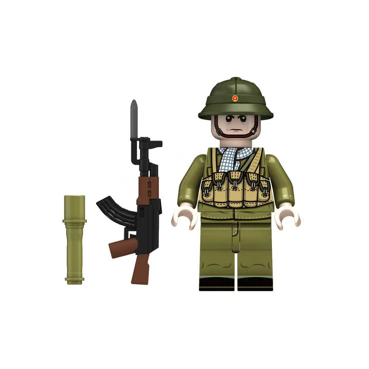 Vietnam War US Army Vs PAVN Infantry Squad x6 — Brick Block Army