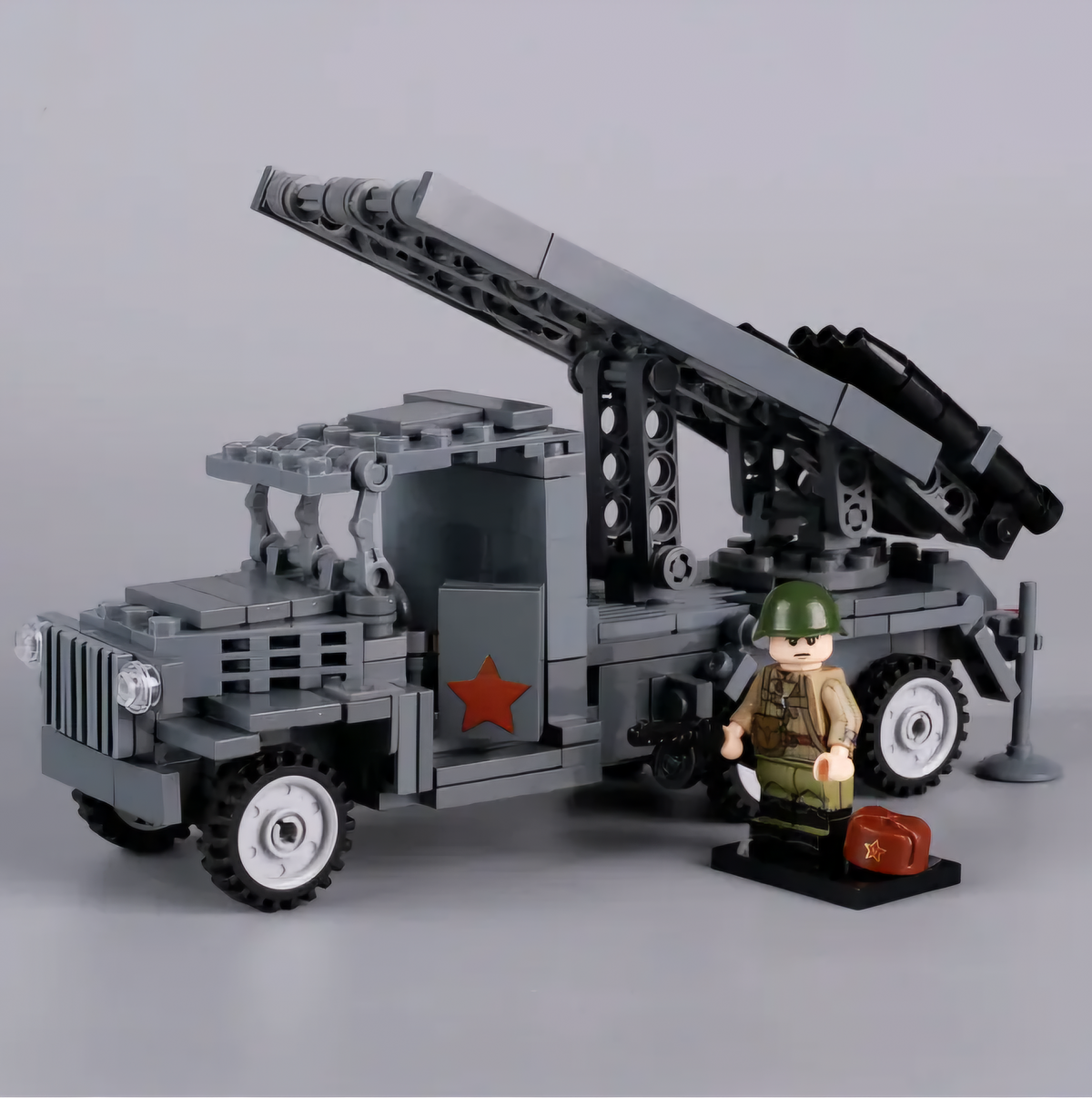 WW2 Soviet BM-13 Katyusha Rocket System — Brick Block Army