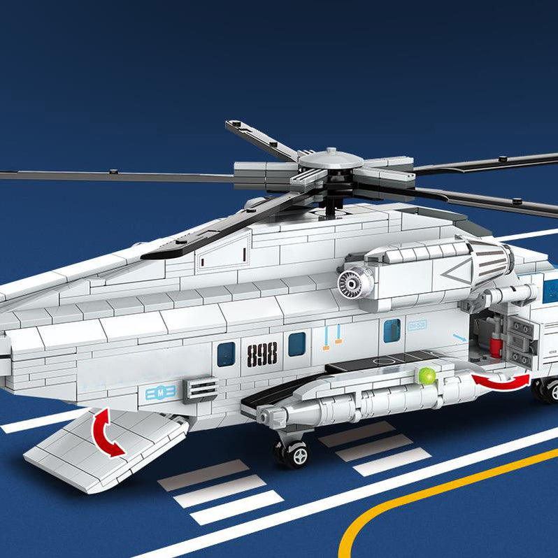 USMC CH-53E Super Stallion Heavy Lift Helicopter — Brick Block Army