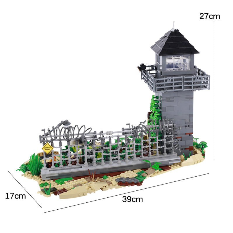 Post Apocalyptic Prison Tower — Brick Block Army