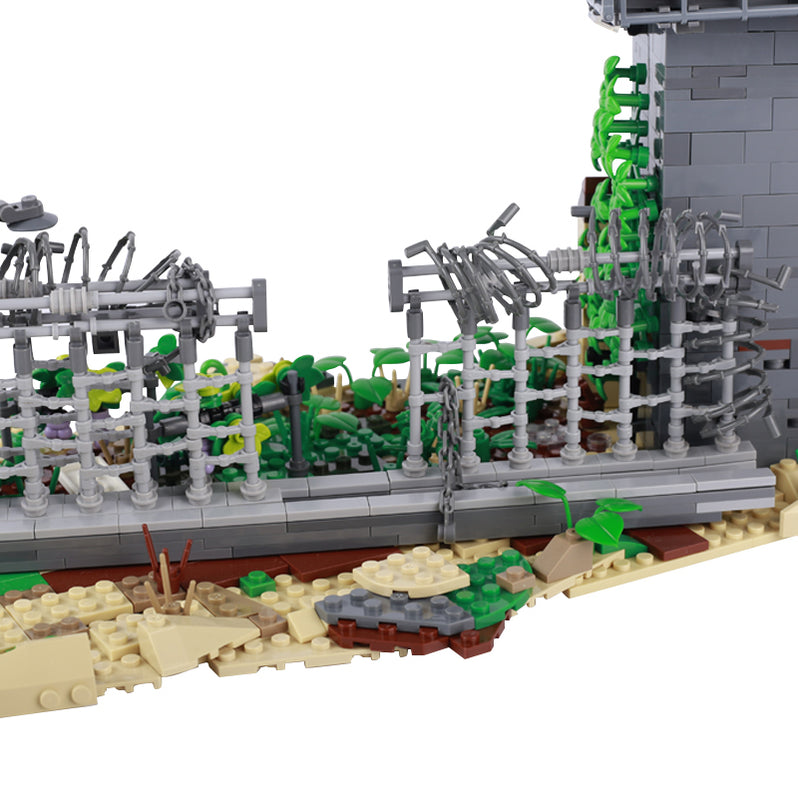 Post Apocalyptic Prison Tower — Brick Block Army