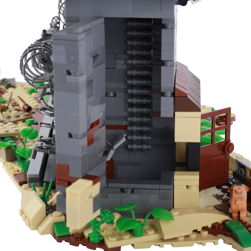 Post Apocalyptic Prison Tower — Brick Block Army