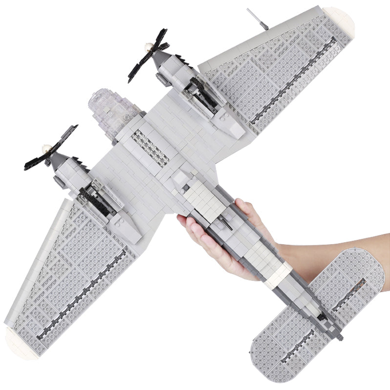 WW2 German Luftwaffe Heinkel He 111 Bomber — Brick Block Army