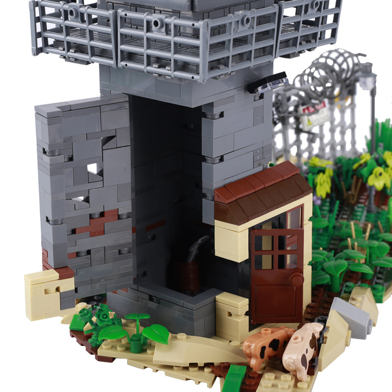 Post Apocalyptic Prison Tower — Brick Block Army
