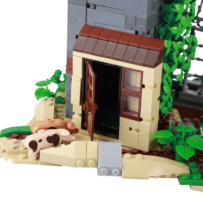 Post Apocalyptic Prison Tower — Brick Block Army