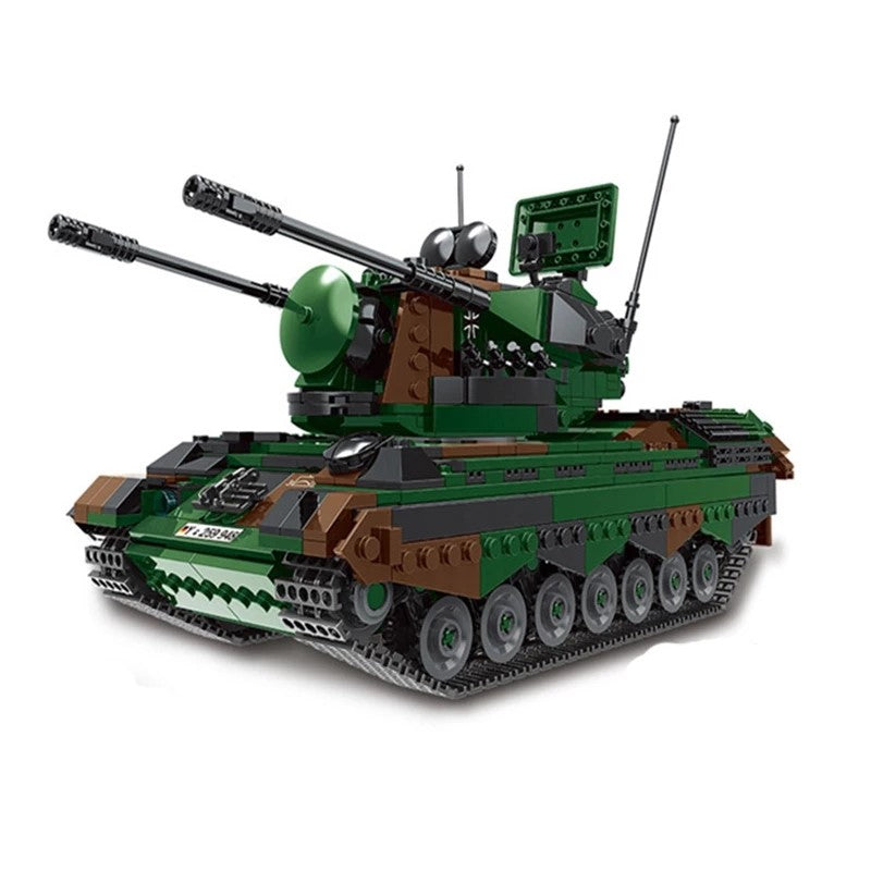 German Bundeswehr Flakpanzer Gepard 'SPAAG' — Brick Block Army