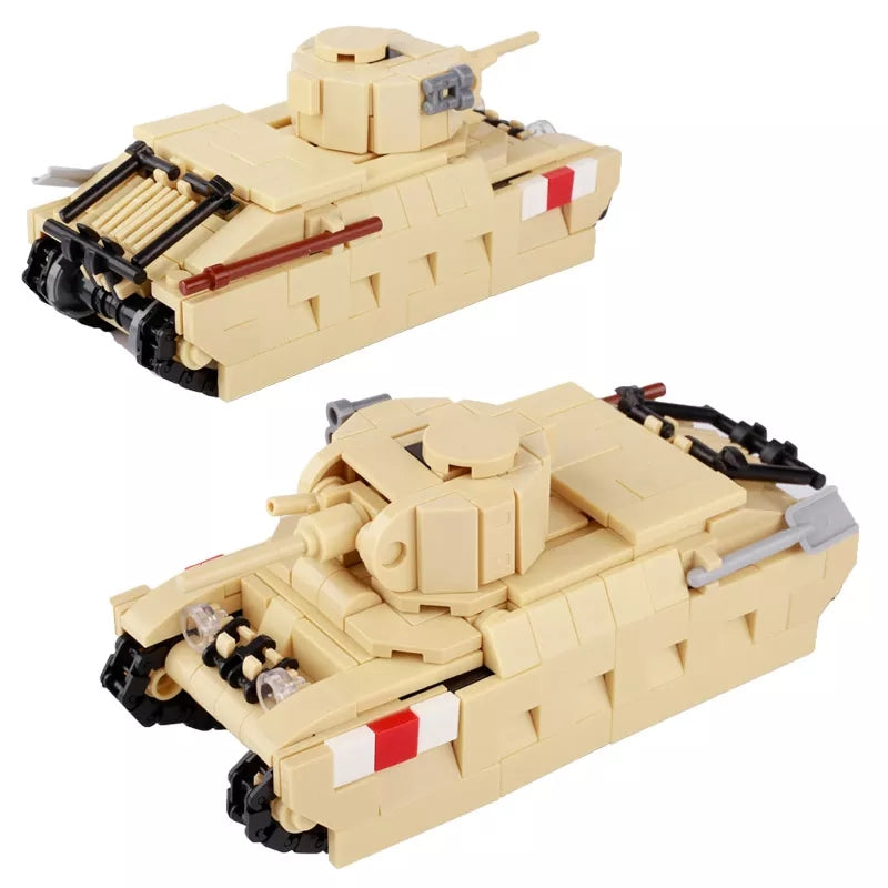 WW2 British "Matilda" Infantry Fighting Tank — Brick Block Army