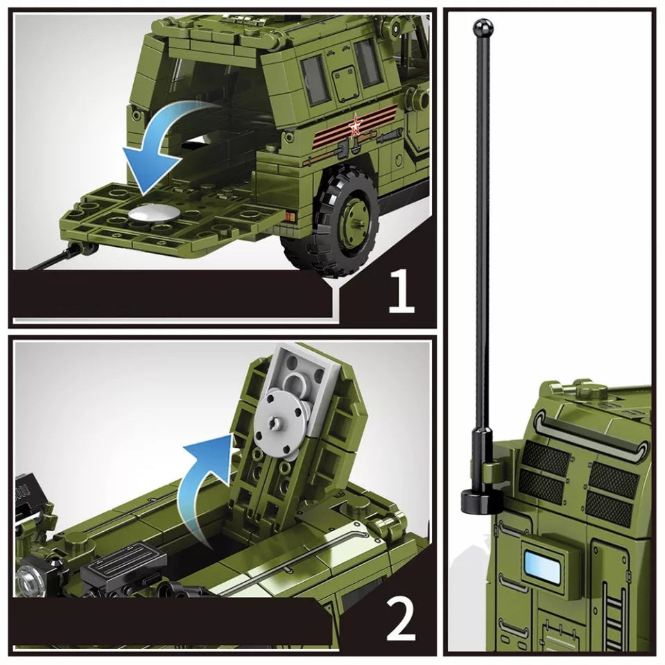 Russian Ground Forces Tigr-M GAZ Armoured vehicle — Brick Block Army