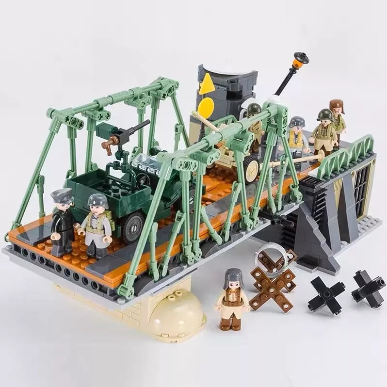 WW2 Moltke Bridge "Battle of Berlin" — Brick Block Army