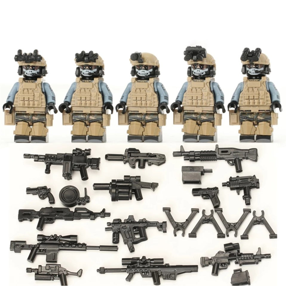 Modern Military Battle Packs — Brick Block Army