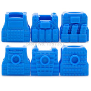 UN Peacekeeper and Helmets x14 — Brick Block Army