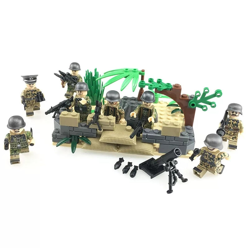 WW2 German Army Checkpoints — Brick Block Army