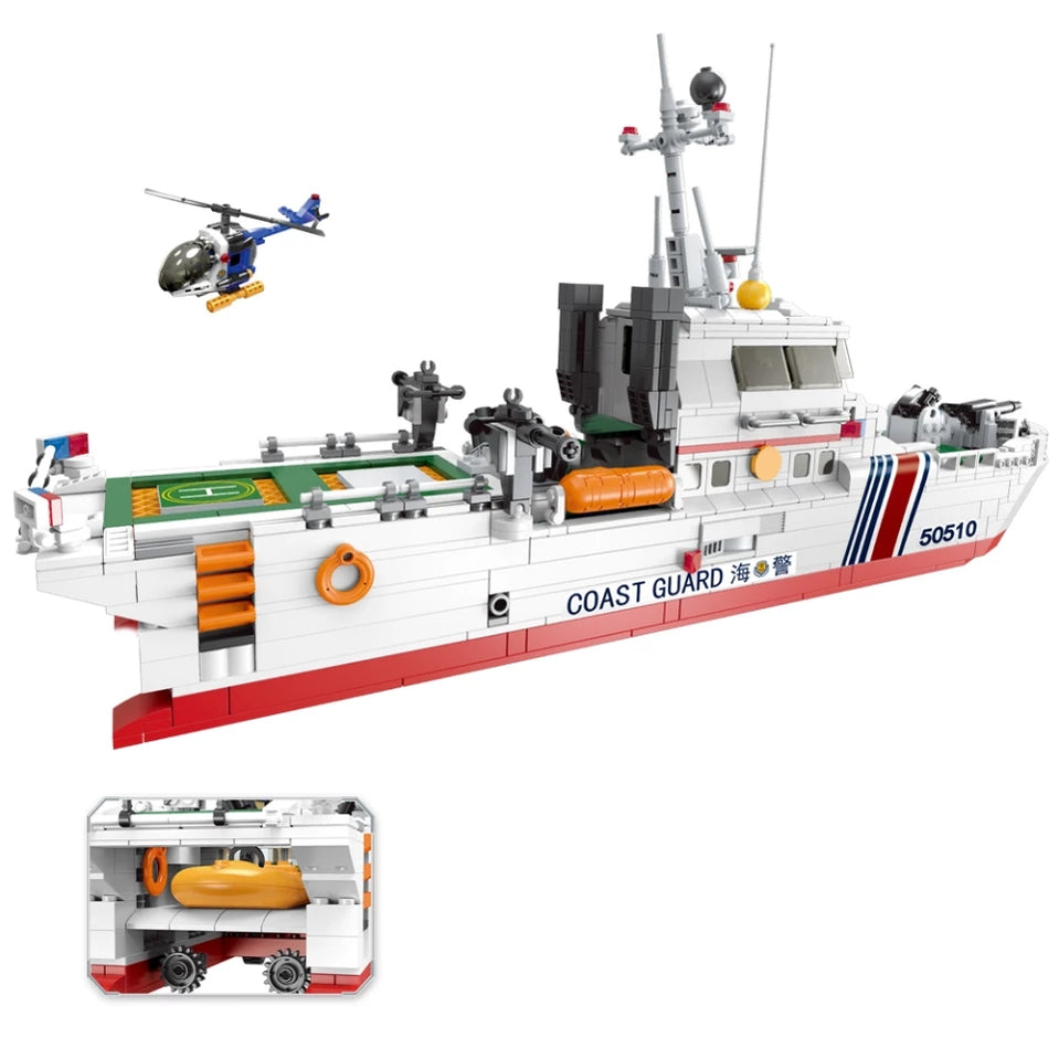 CCG Shucha II-Class Patrol Cutter Vessel — Brick Block Army