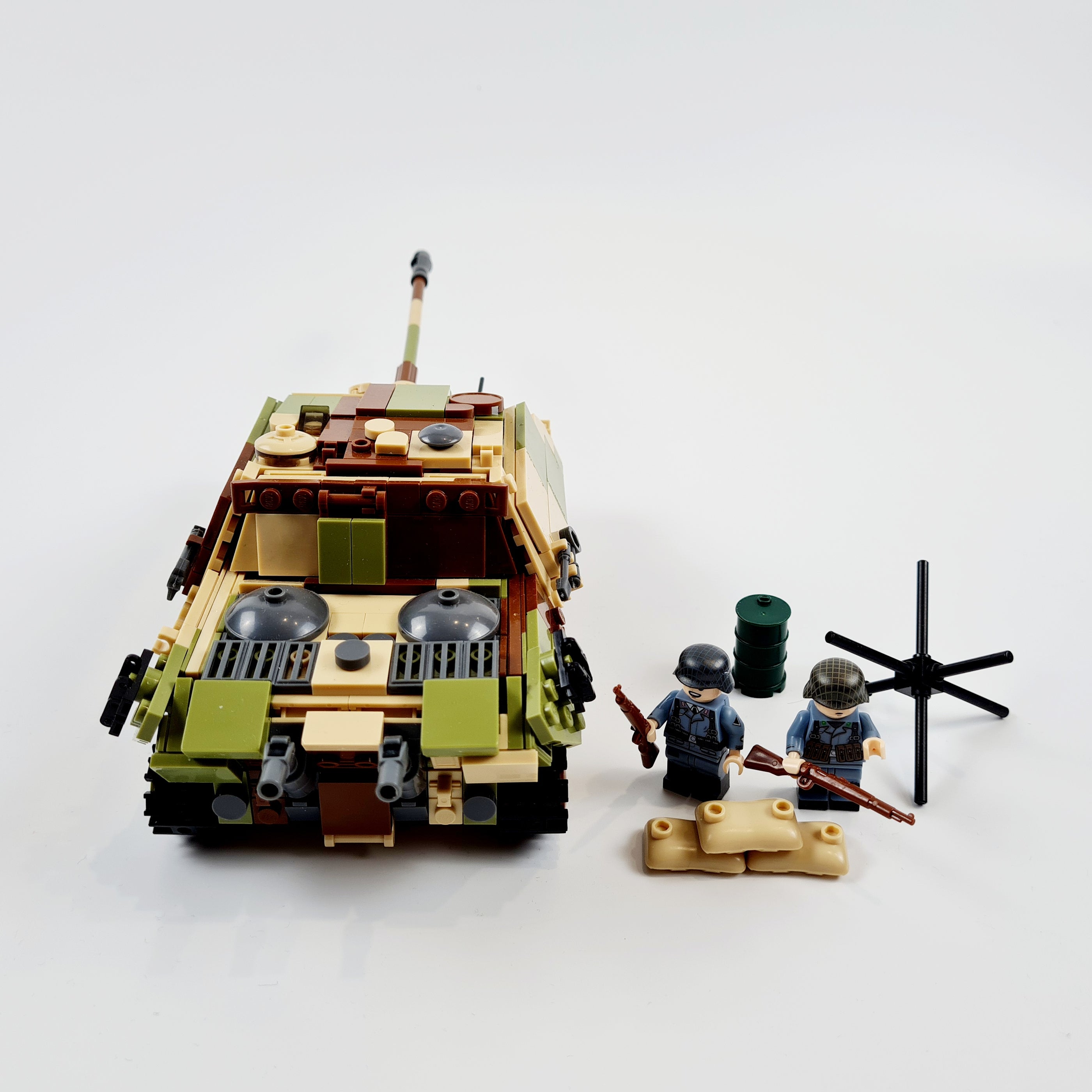 WW2 German Jagdpanther Tank Destroyer — Brick Block Army