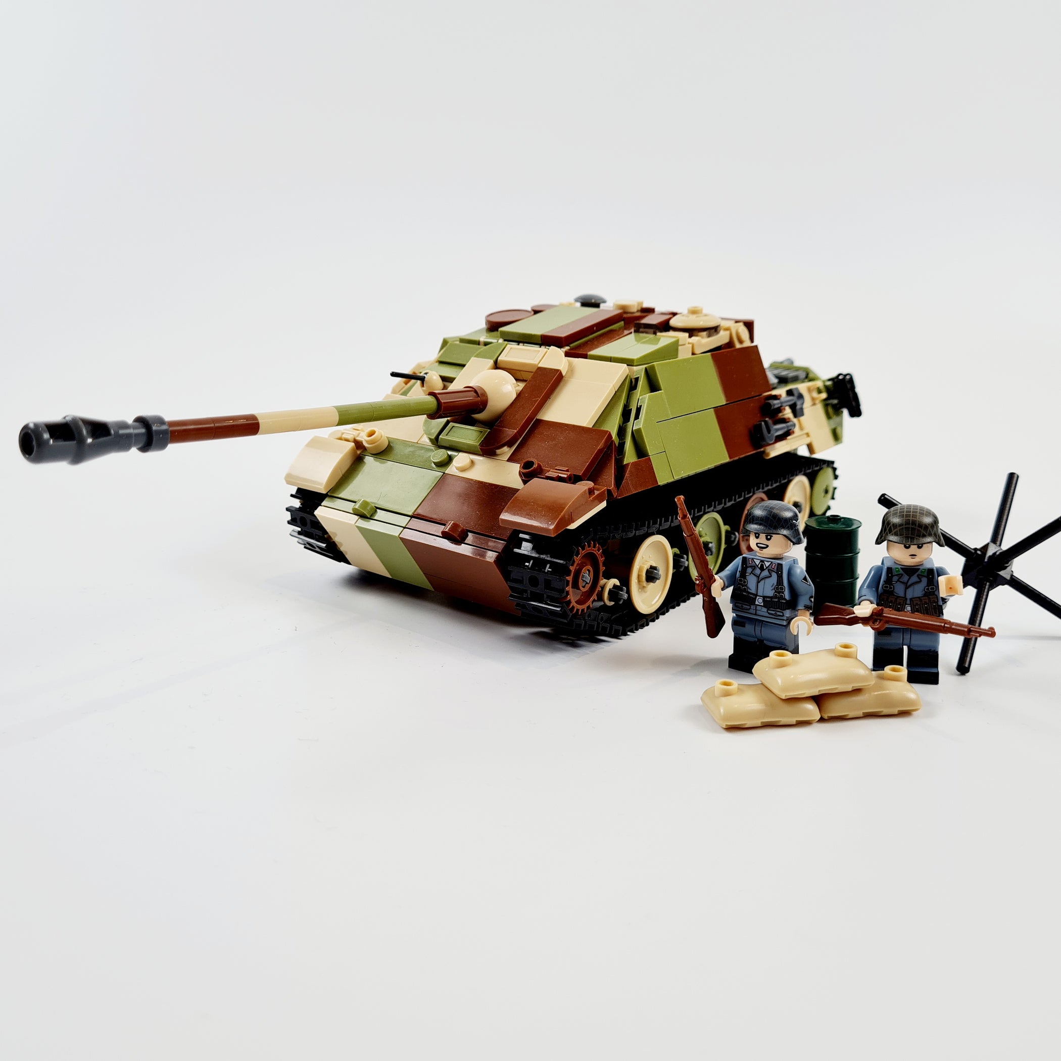 WW2 German Jagdpanther Tank Destroyer — Brick Block Army